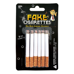 Fake Cigarettes (Pack of 6) - Realistic Movie, Stage & Costume Theatre ...